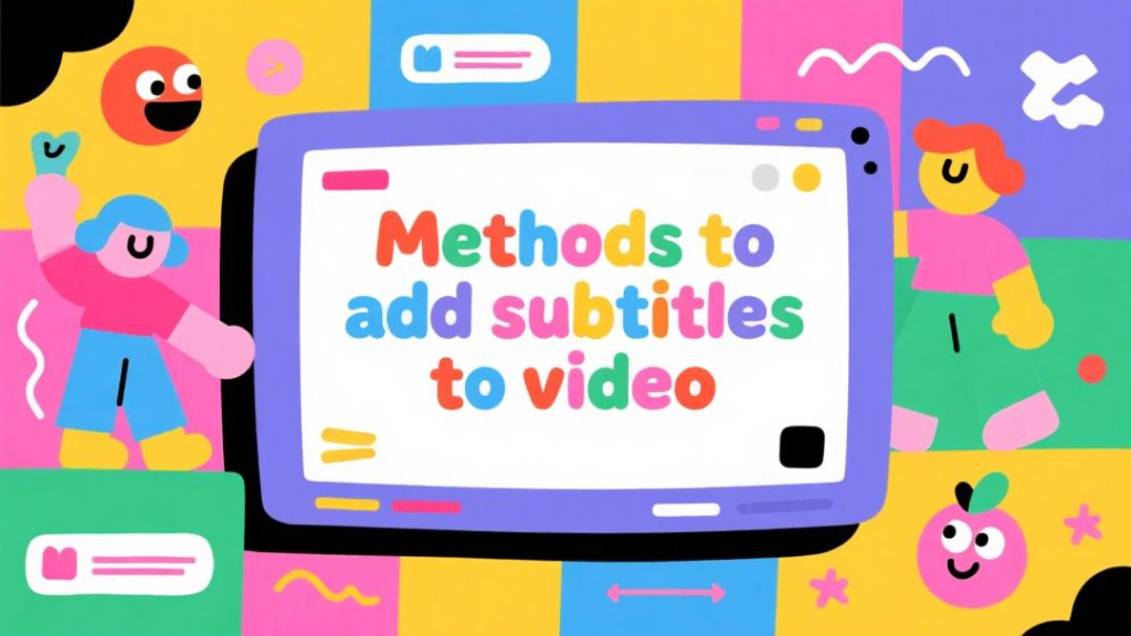 How to Add Subtitles to Video: Fast, Automatic & Accurate