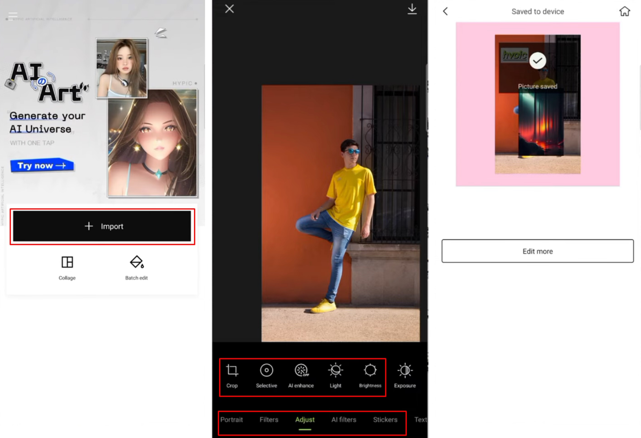 Editor Foto Hypic: Apl Terbaik untuk Suntingan Foto Pantas