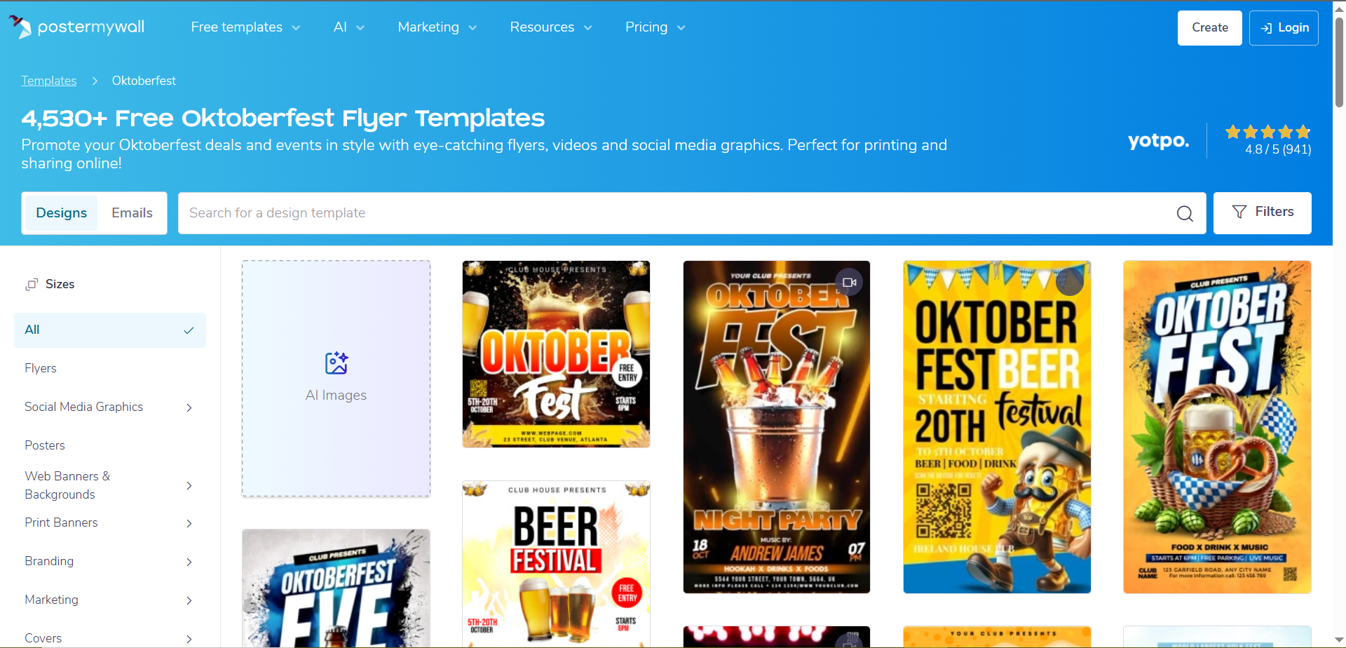 Craft the Perfect Oktoberfest Flyer for Your Celebration