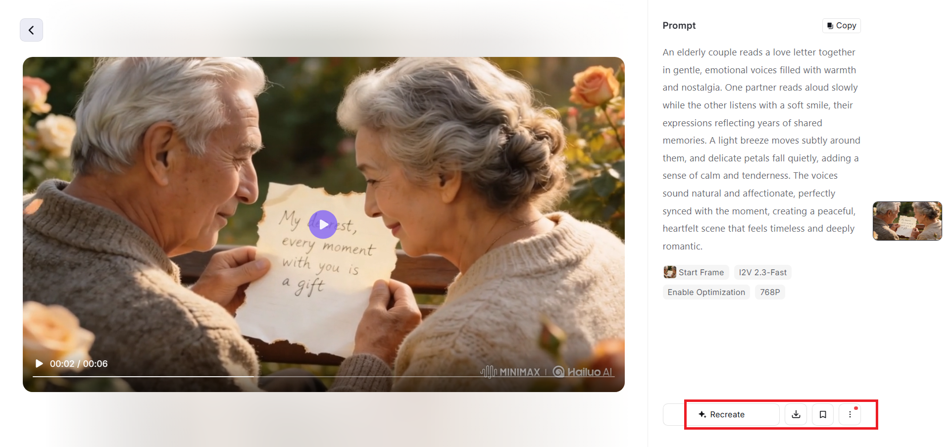 IA Carta de amor: crie cartas e vídeos de amor digitais emocionais