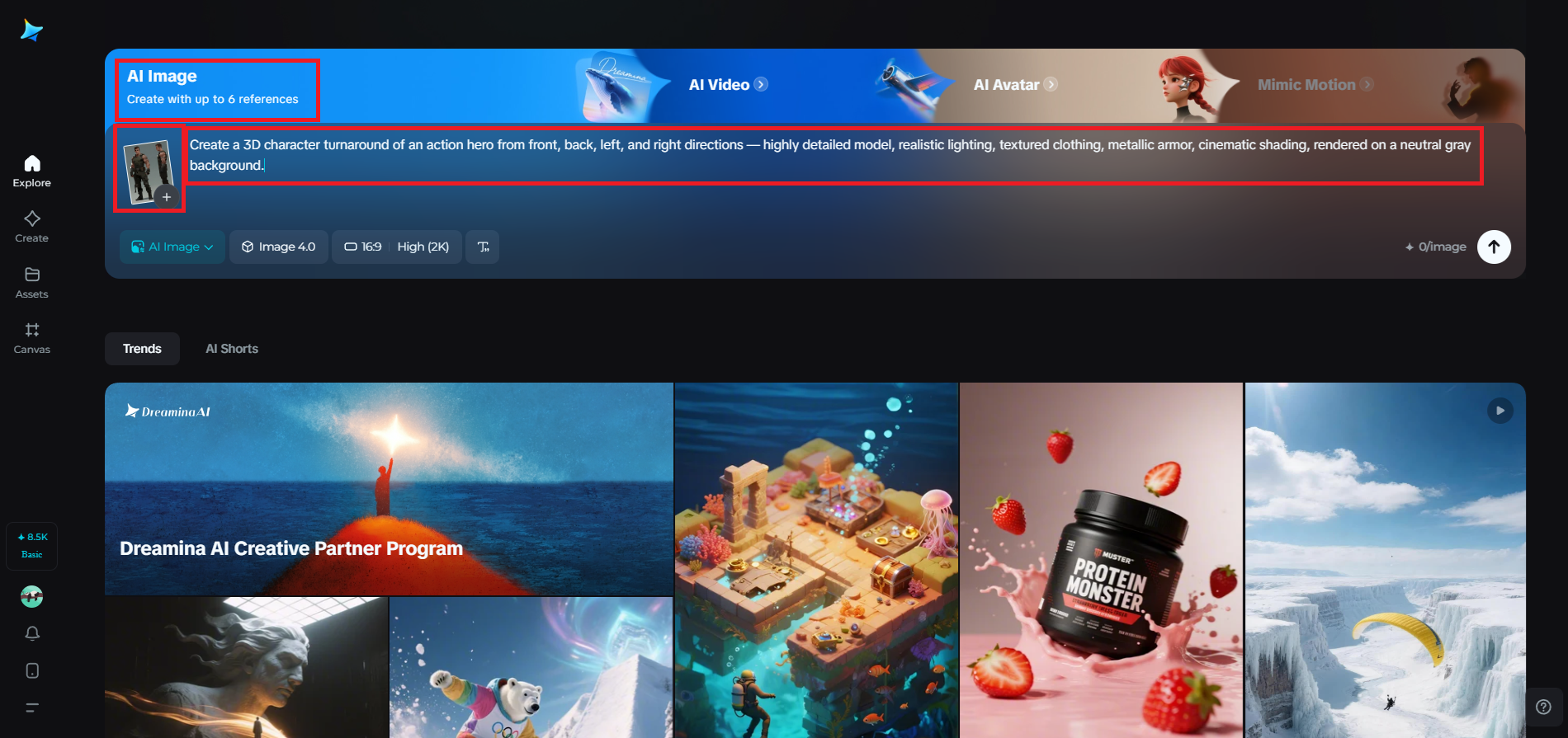 Perputaran Karakter: Hidupkan Karya Seni Anda dengan Dreamina