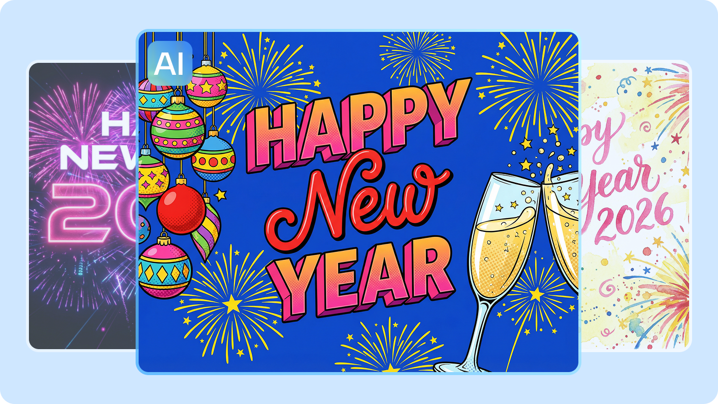 How To Generate Happy New Year Graphics: Festive Designs Made Simple
