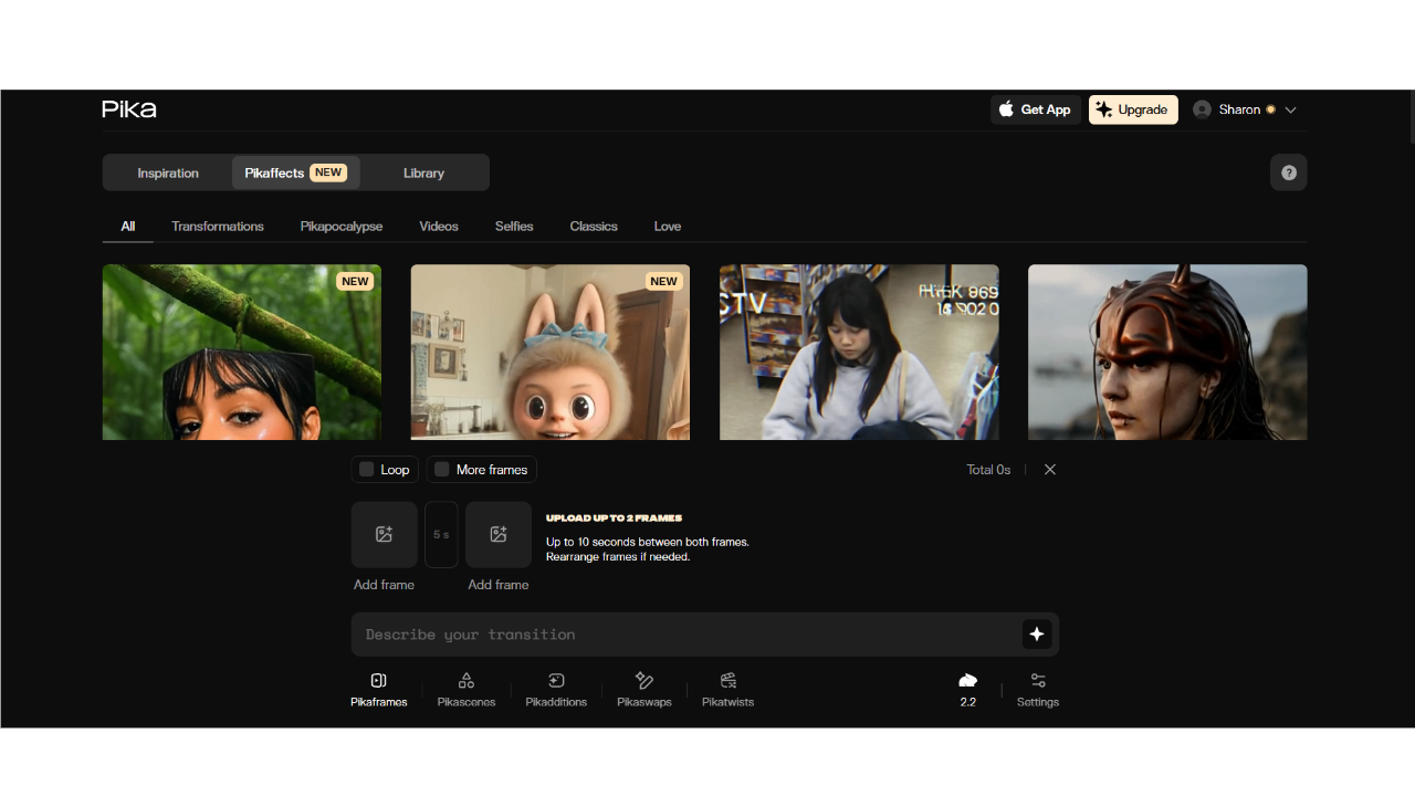 Pika Labs AI 리뷰: 소셜 미디어 효과 및 전문 콘텐츠 대안